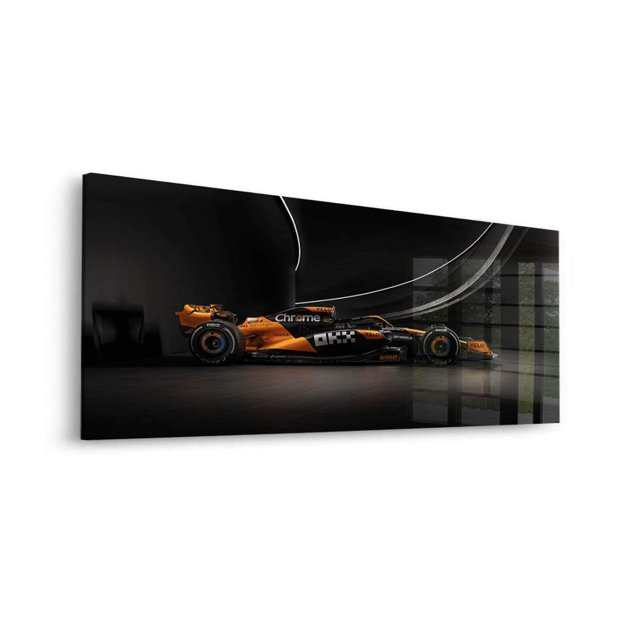 Vitrine Voiture de Course F1 Verre Acrylique Tableau Mural